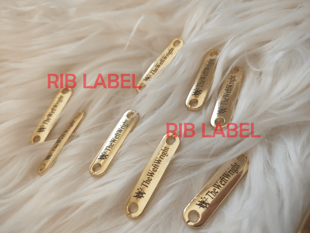 Round Edge Metal Tags for Handmade Items, Clothing, Bags, Quilting ...
